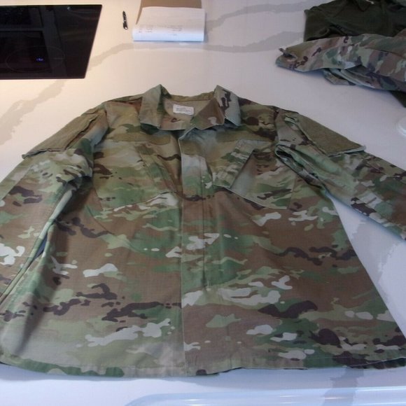 Jackets & Coats | 39long Usaf Army Scorpion Ocp Combat Jacket Female ...